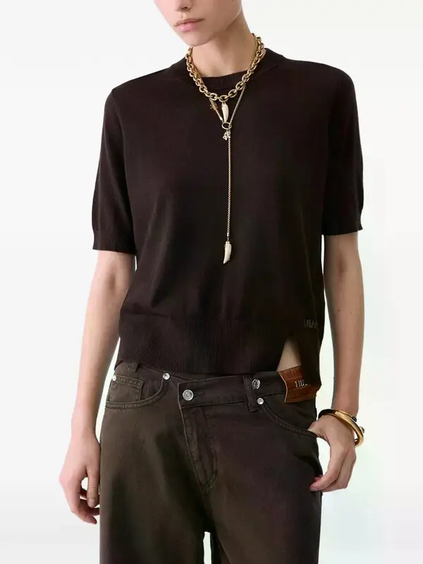 Liu Jo Logo-plaque Side-slit Top