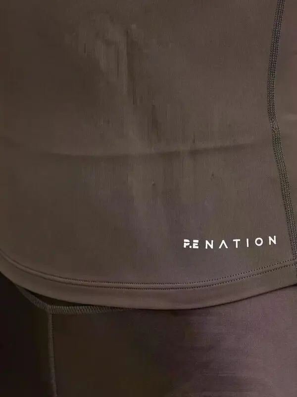P.E Nation Foundation Long-sleeve Logo-print T-shirt