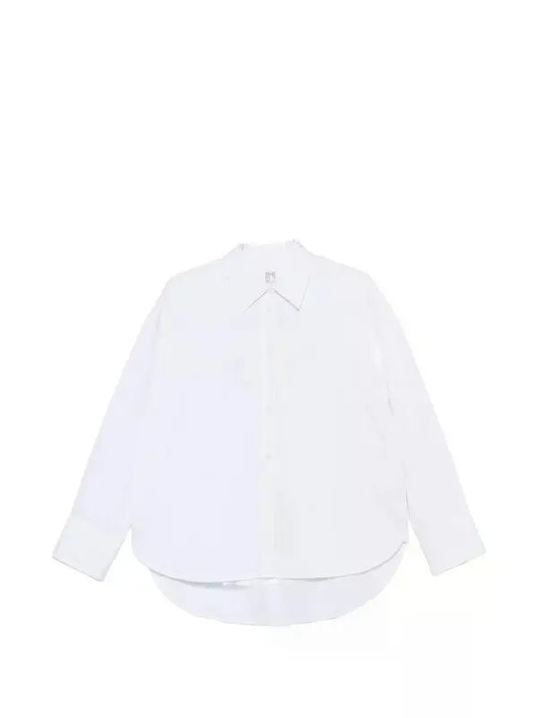 TOTEME Button-up Poplin Shirt - Grey