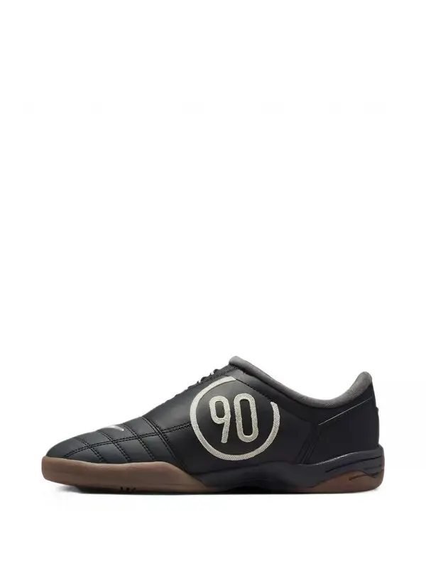 Nike T90 Quilted Lace-up Sneakers - Black