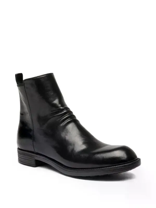 Officine Creative Diary Leather Ankle Boots