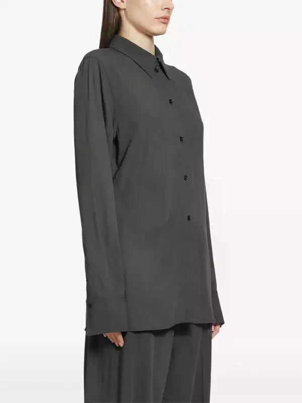 TOTEME Lightweight Wool Shirt - Grey