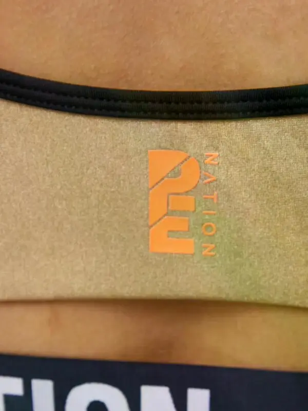 P.E Nation Logo-underband Sports Bra