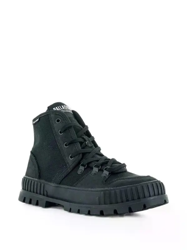 PALLADIUM Pallashock Lace-up Ridged-sole Boots