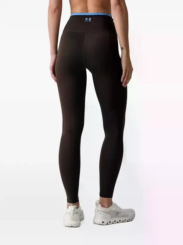 P.E Nation Vita Logo Print High-waisted Leggings