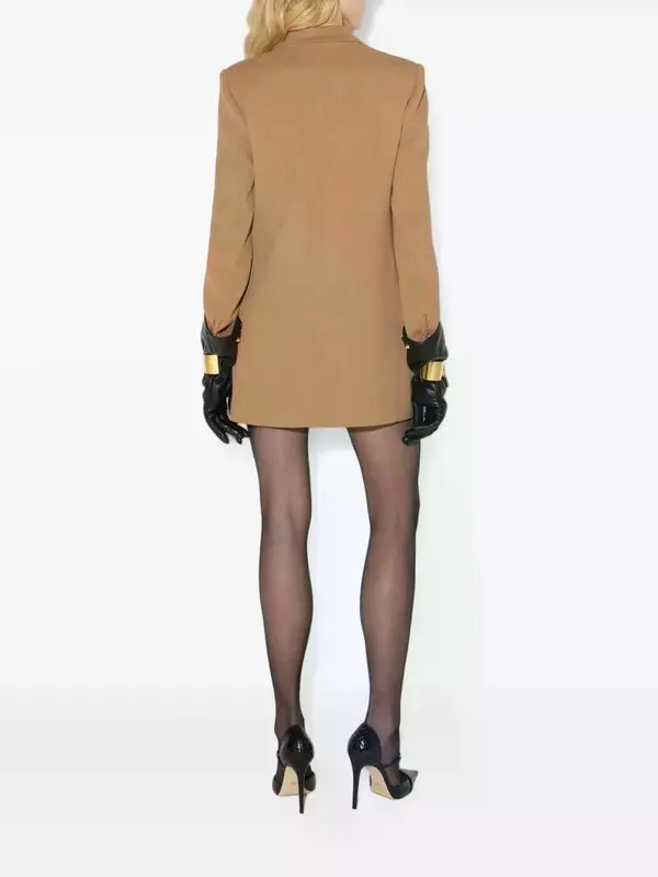 Elisabetta Franchi Flowing Gabardine Dress