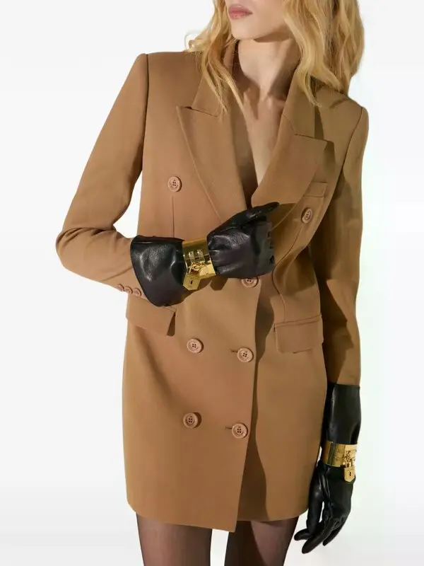 Elisabetta Franchi Flowing Gabardine Dress