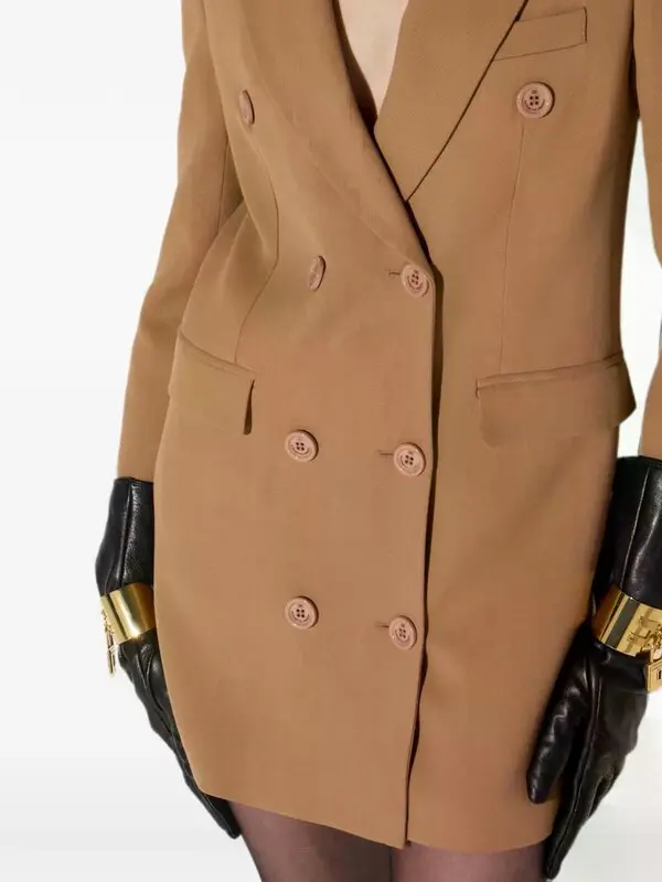 Elisabetta Franchi Flowing Gabardine Dress