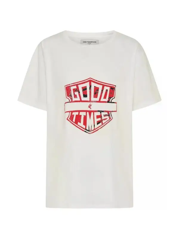 ONETEASPOON Good Times T-shirt - White