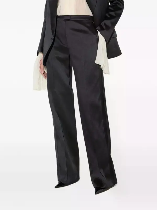 Elisabetta Franchi Gazar And Satin Trousers