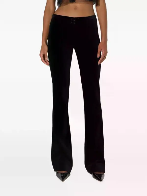 Elisabetta Franchi Velvet Trousers