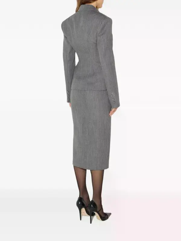 Elisabetta Franchi Wool Skirt