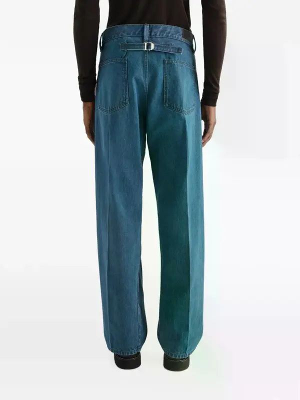 LEMAIRE Straight Five-pocket Pants In Indigo Selvedge Denim