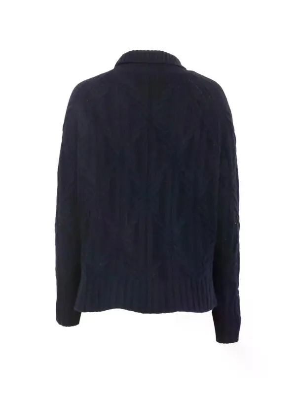 NILI LOTAN Cable-knit Roll-neck Sweater