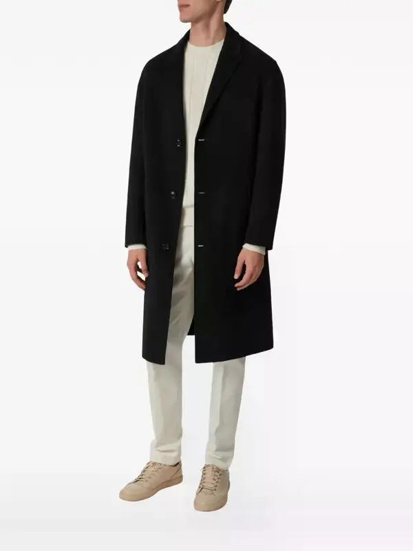 BRETT JOHNSON Single-breasted Notched-lapel Coat