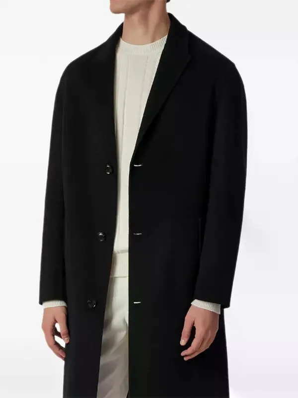 BRETT JOHNSON Single-breasted Notched-lapel Coat