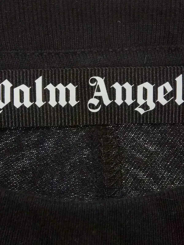Palm Angels Logo Print Jersey T-shirt