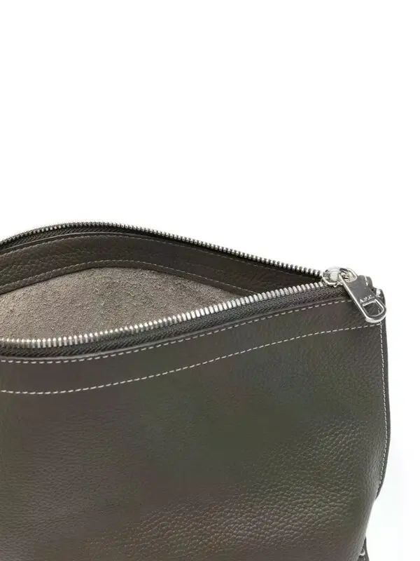 A.p.c. Neige Clou Leather Clutch Bag