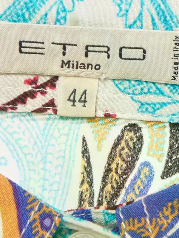Etro Paisley-print Crepe Tunic Dress