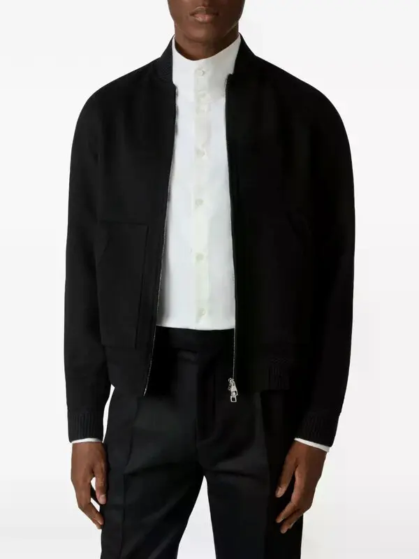 BRETT JOHNSON Zip-up Bomber Jacket
