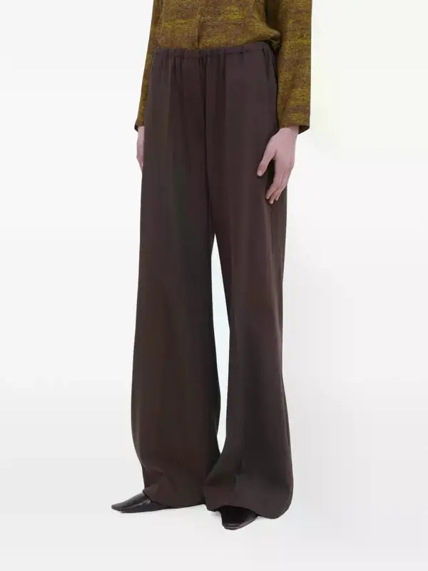 Christian Wijnants Pune Wide-leg Trousers - Brown