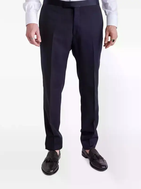 Tagliatore Three-piece Wool Suit - Blue