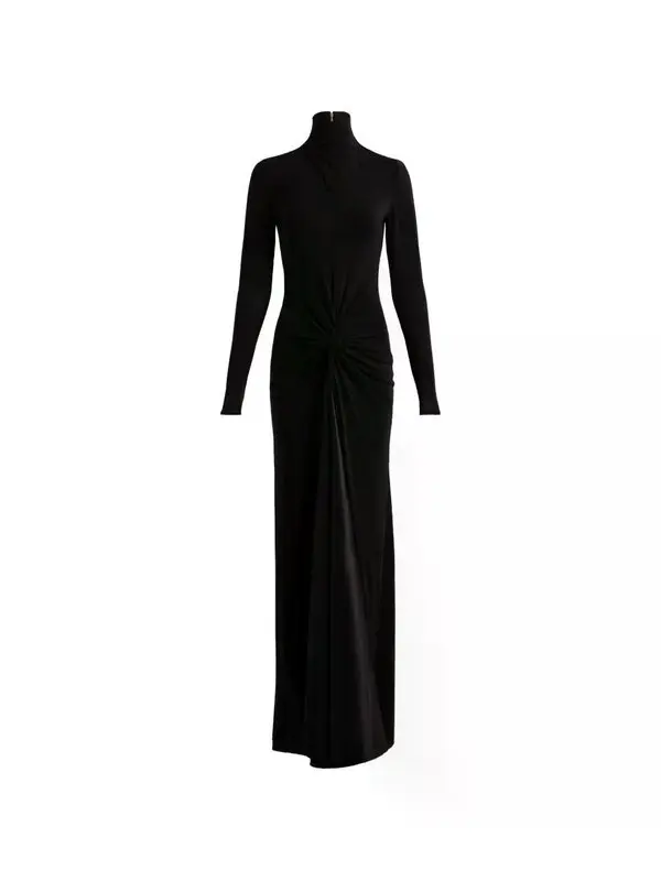 Silvia Tcherassi Birdy Knotted Cut-out Maxi Dress