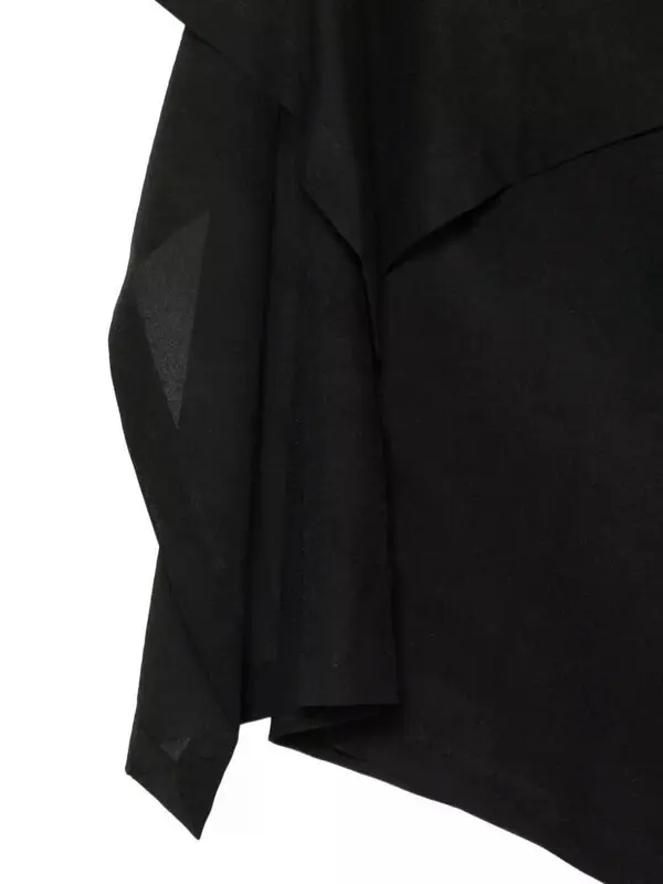 Issey Miyake All Squares Draped Skirt
