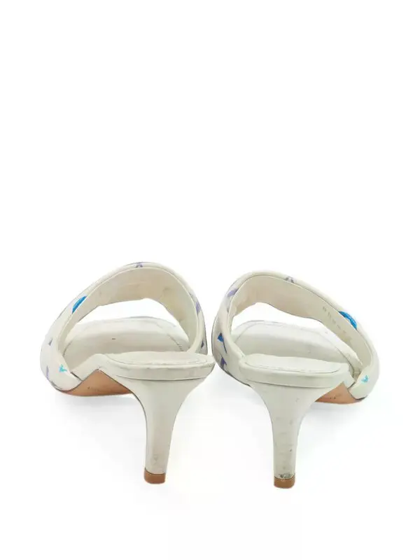 LOUIS VUITTON Revival Monogram Leather Sandals