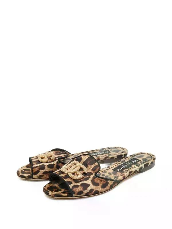 Dolce & Gabbana Dg Leopard-print Sandals