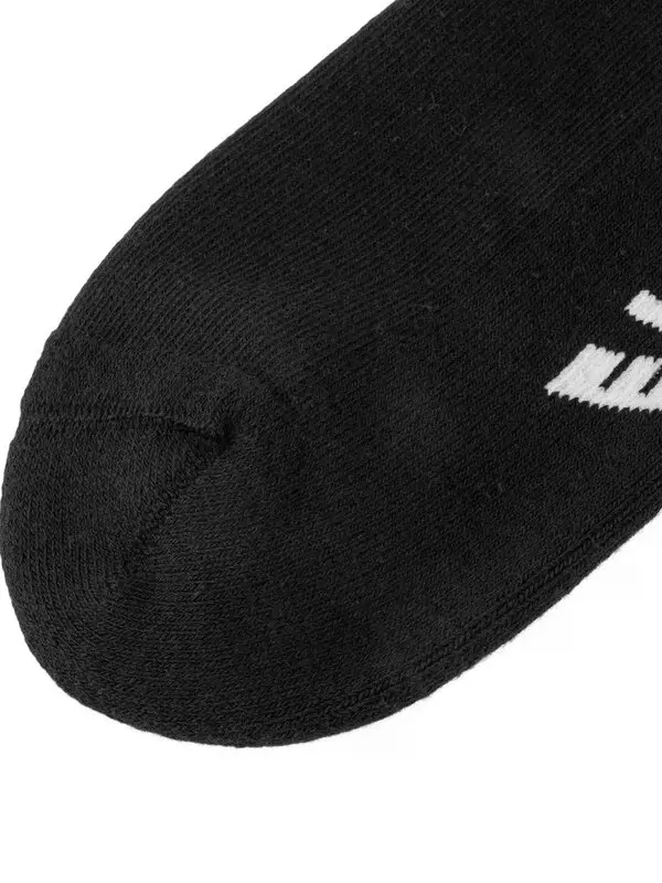 EVISU Seagull Logo-embroidered Socks