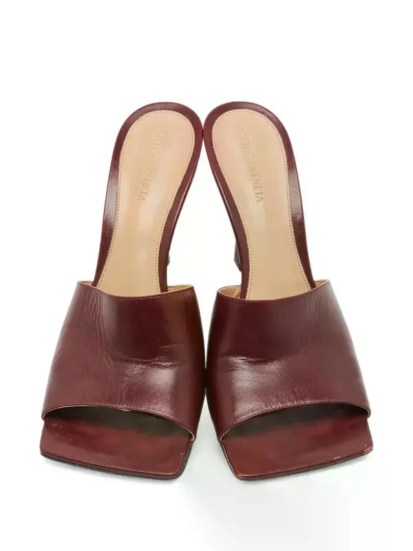 Bottega Veneta Square-toe Wedge Sandals