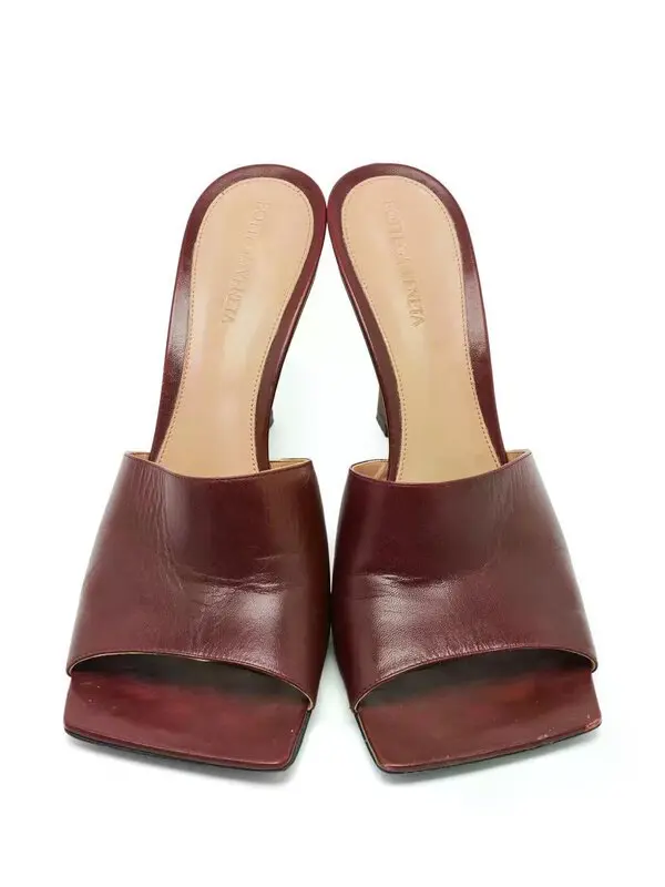 Bottega Veneta Square-toe Wedge Sandals