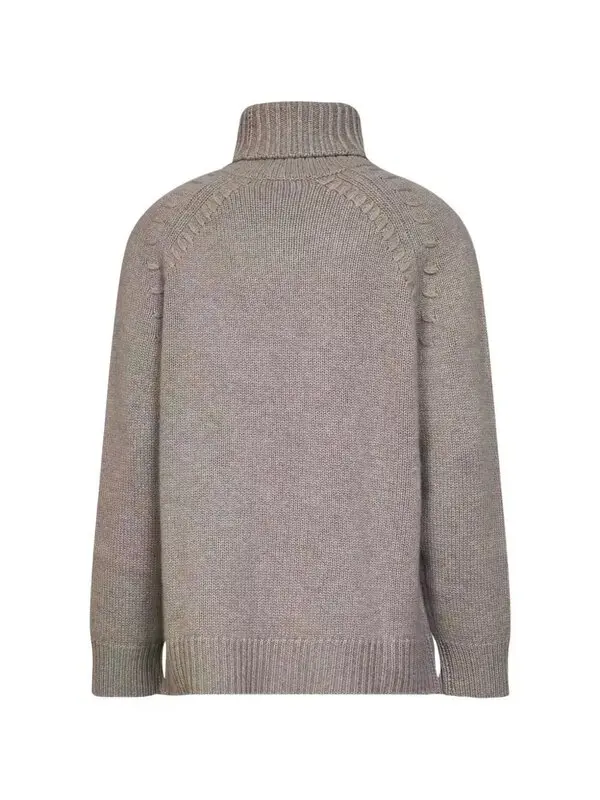 P.a.r.o.s.h Cable-knit Raglan-sleeve Sweater