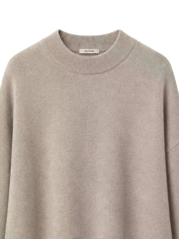 Dusan Cashmere Crew-neck Sweater - Neutrals