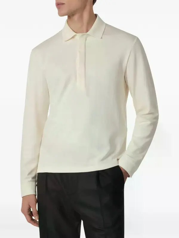 BRETT JOHNSON Long-sleeve Polo Shirt