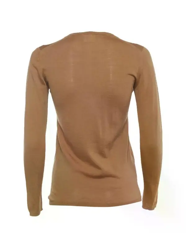 Max Mara Fine-knit Long-sleeve Top