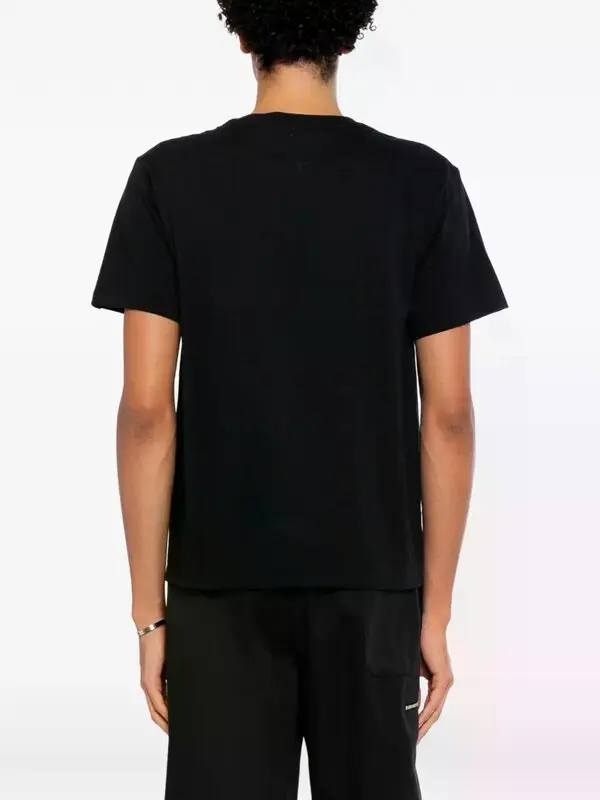 AGNES B. Embroidered-patch T-shirt