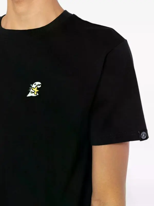 AGNES B. Embroidered-patch T-shirt