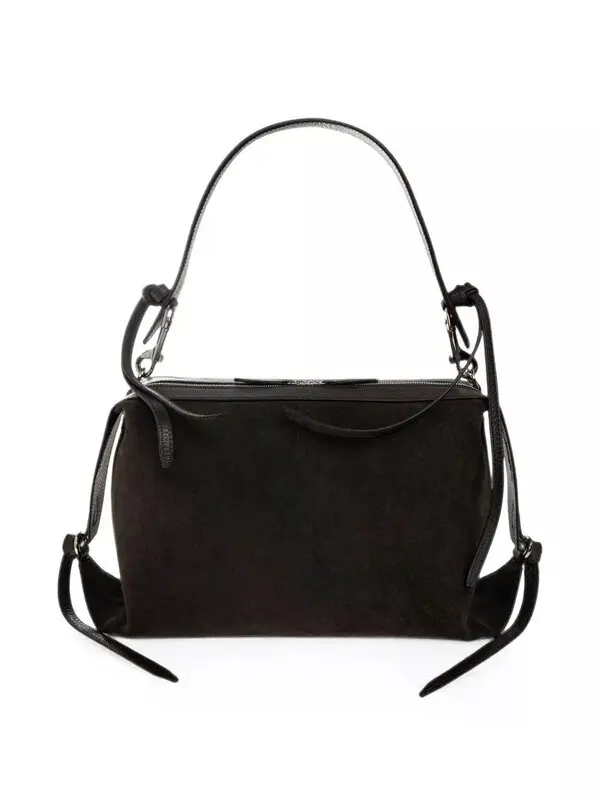 Yuzefi Bento Suede Shoulder Bag