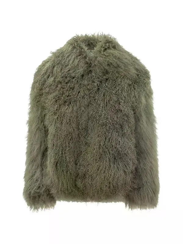 MARTHA LOUIS Mongolian-fur Jacket
