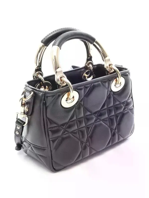 Dior Mini Embossed Calfskin Lady 95.22 Bag Satchel