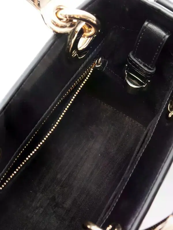 Dior Mini Embossed Calfskin Lady 95.22 Bag Satchel