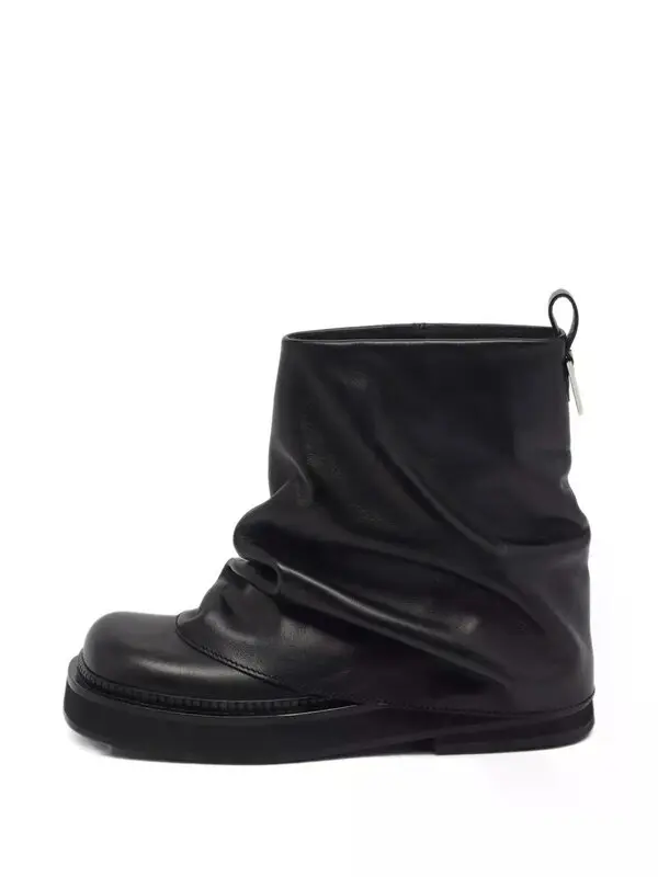Attico Mini Robin Ankle Boots - Black