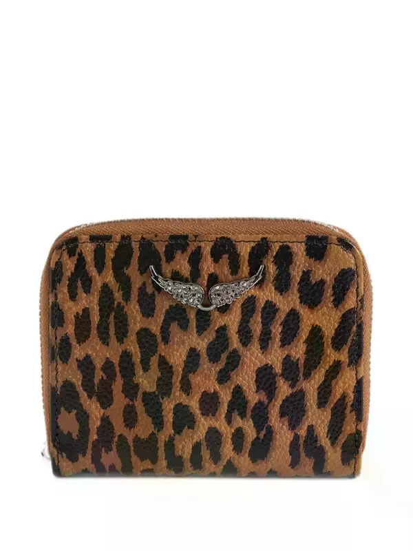 Zadig&Voltaire Mini Zv Leo Coin Purse - Brown