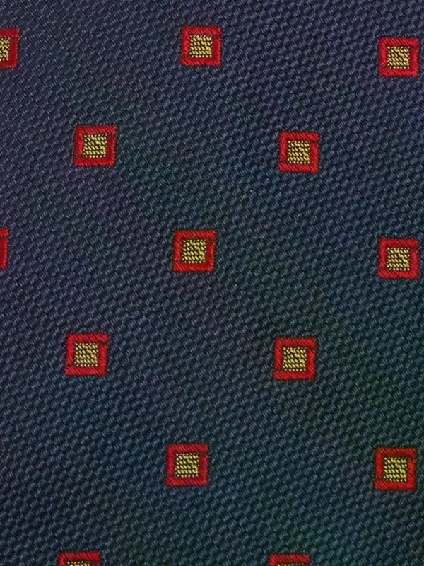 Valentino Garavani Geometric Jacquard Silk Tie