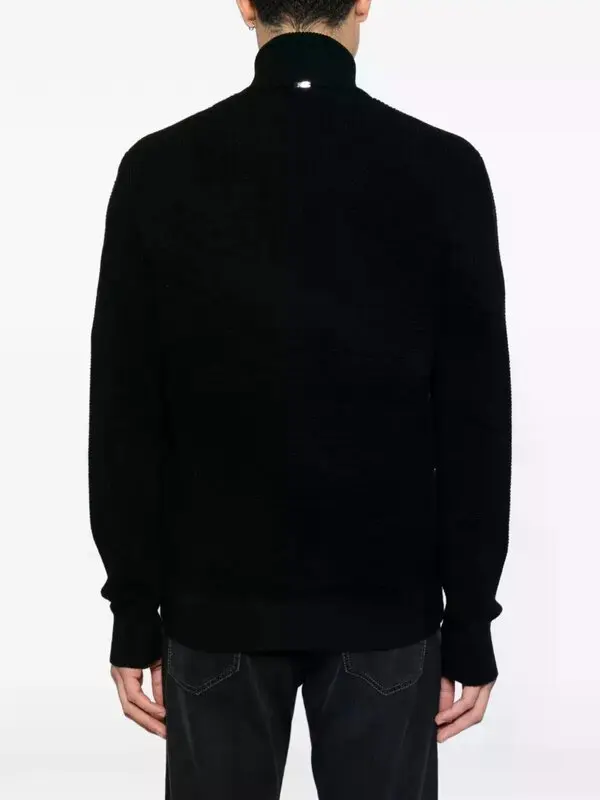 Herno Quilted Knitted Jacket