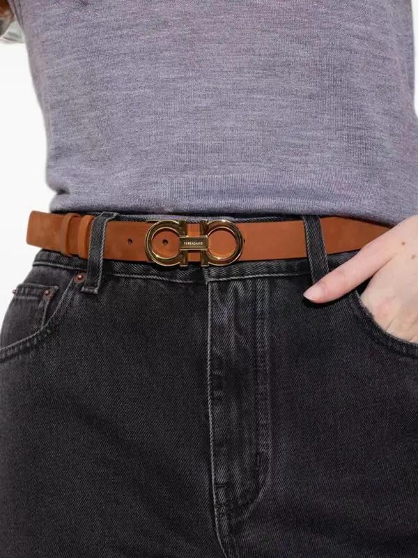 FERRAGAMO Adjustable Gancini Belt