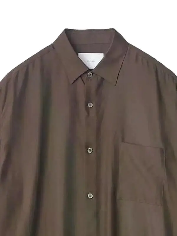 SSSTEIN Twill Long-sleeve Shirt
