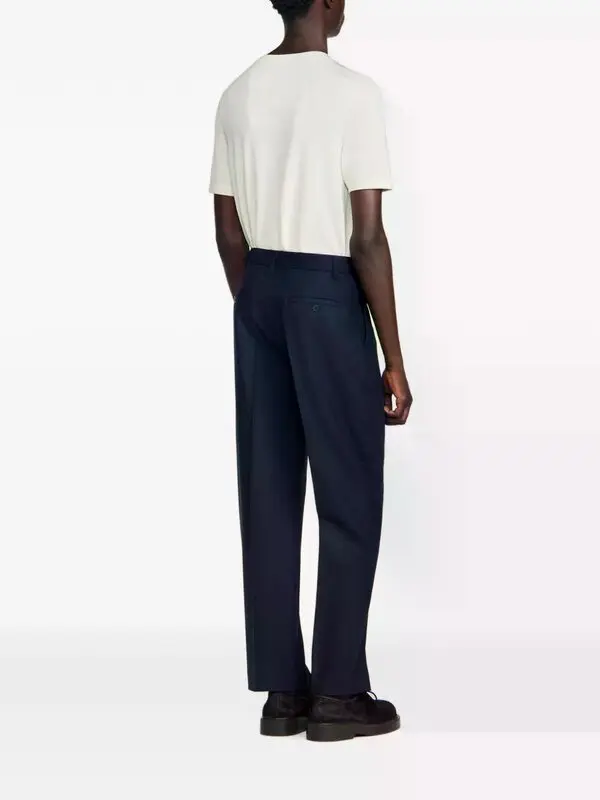 Sandro Pleated Wide-leg Trousers